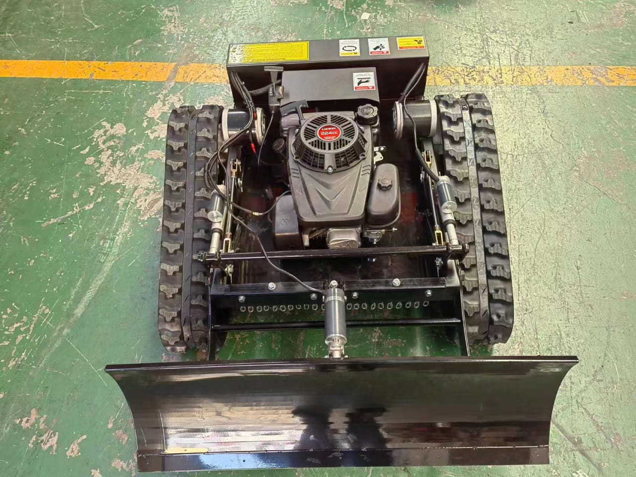 Snowblade for remote control mower – Rebel Mowers Australia's Remote ...